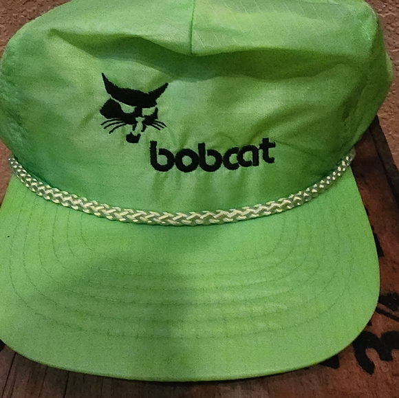 Accessories | Vintage Neon Bobcat Trucker Hat | Poshmark